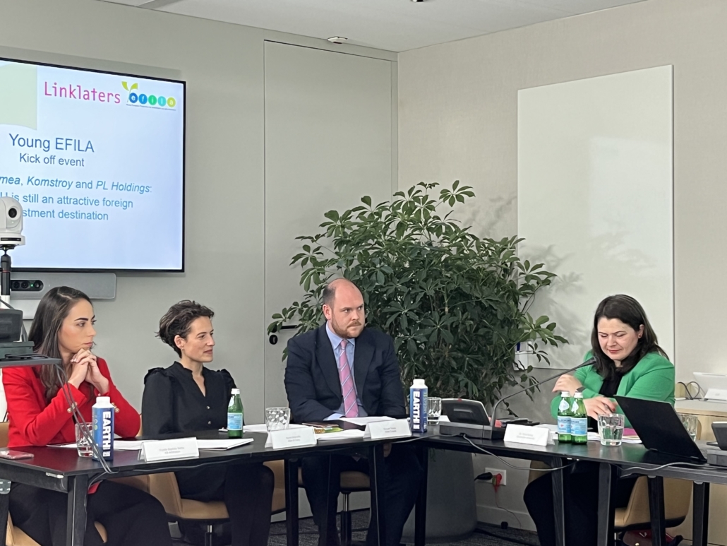 Kick off event 2022 – EFILA – EU Investment Law and Arbitration