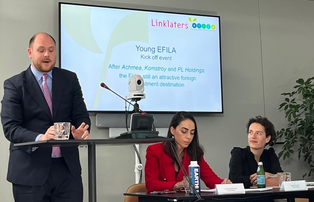 Kick off event 2022 – EFILA – EU Investment Law and Arbitration