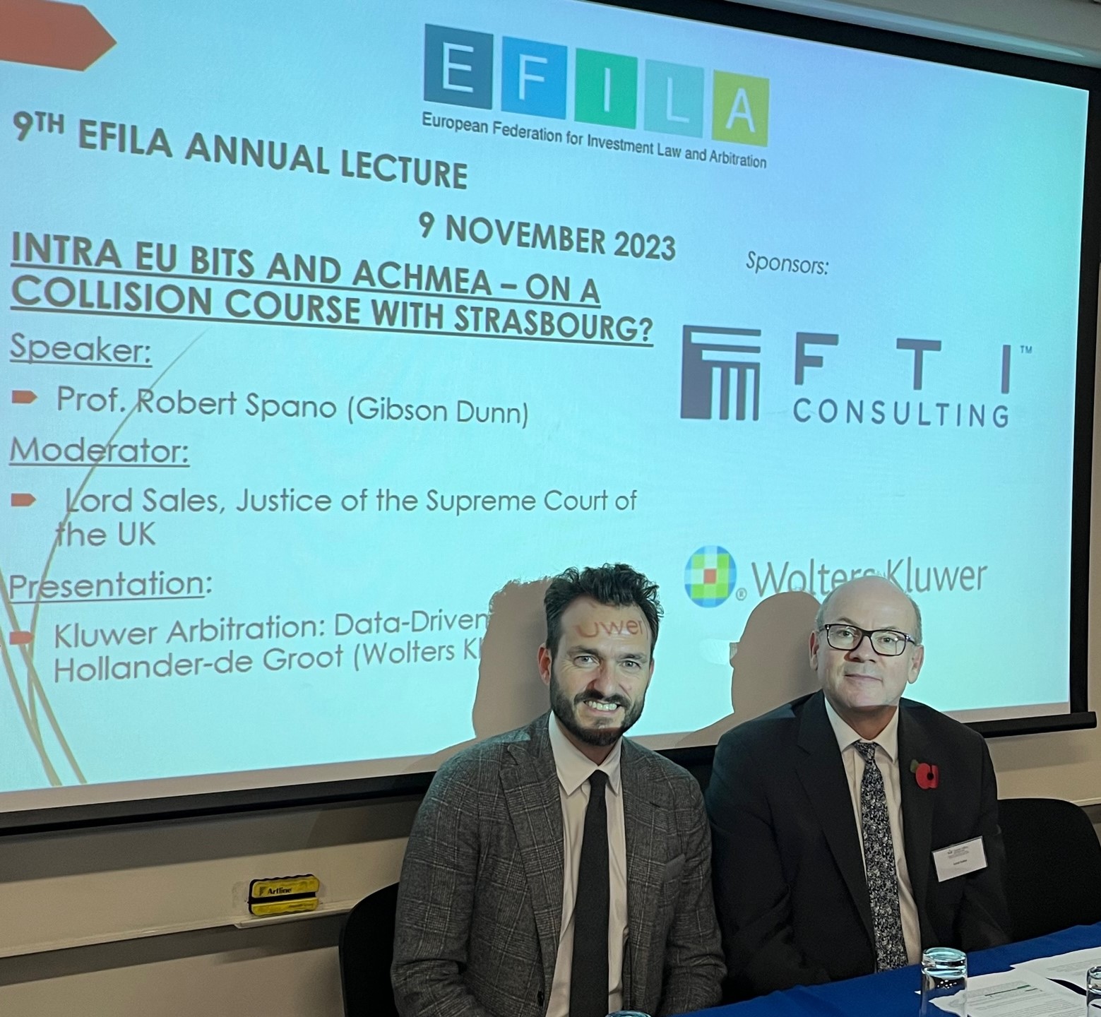 Annual Lecture 2023 – EFILA – EU Investment Law and Arbitration